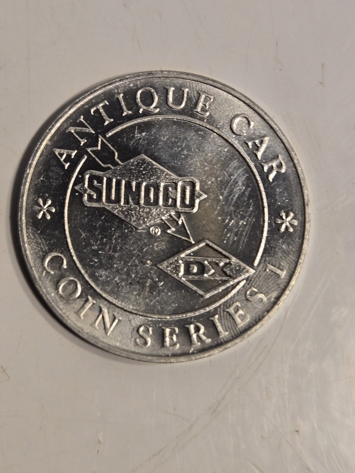 Sunoco Antique Car Coins Series 1 And 2 Mixed Lot 75 Of 1 and 45 Of 2 ...