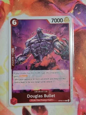 One Piece CCG Douglas Bullet OP-06: Wings of the Captain Rare English ...