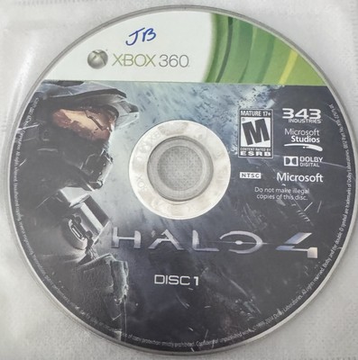 Halo 4 (Microsoft Xbox 360, 2012) Both Discs Only | eBay