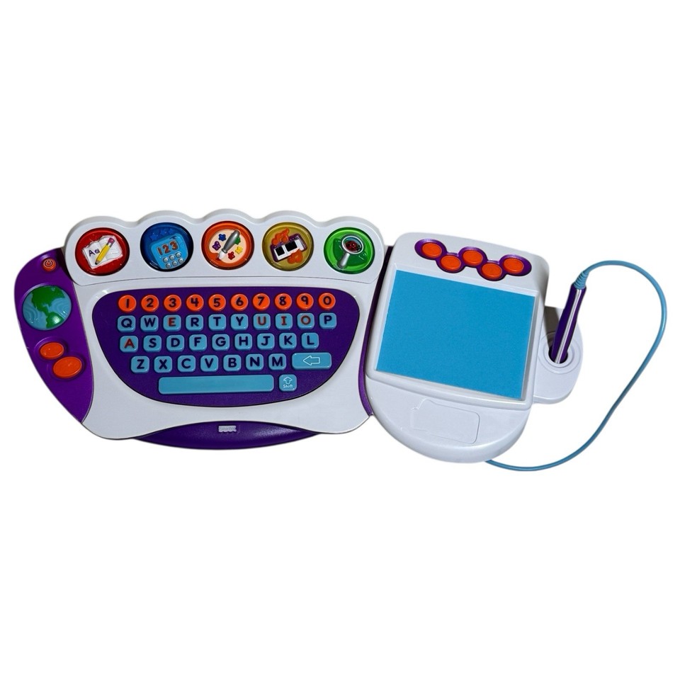 Rare 2008 Fisher Price Fun 2 Learn Computer Cool School Lot 2 New CDs ...