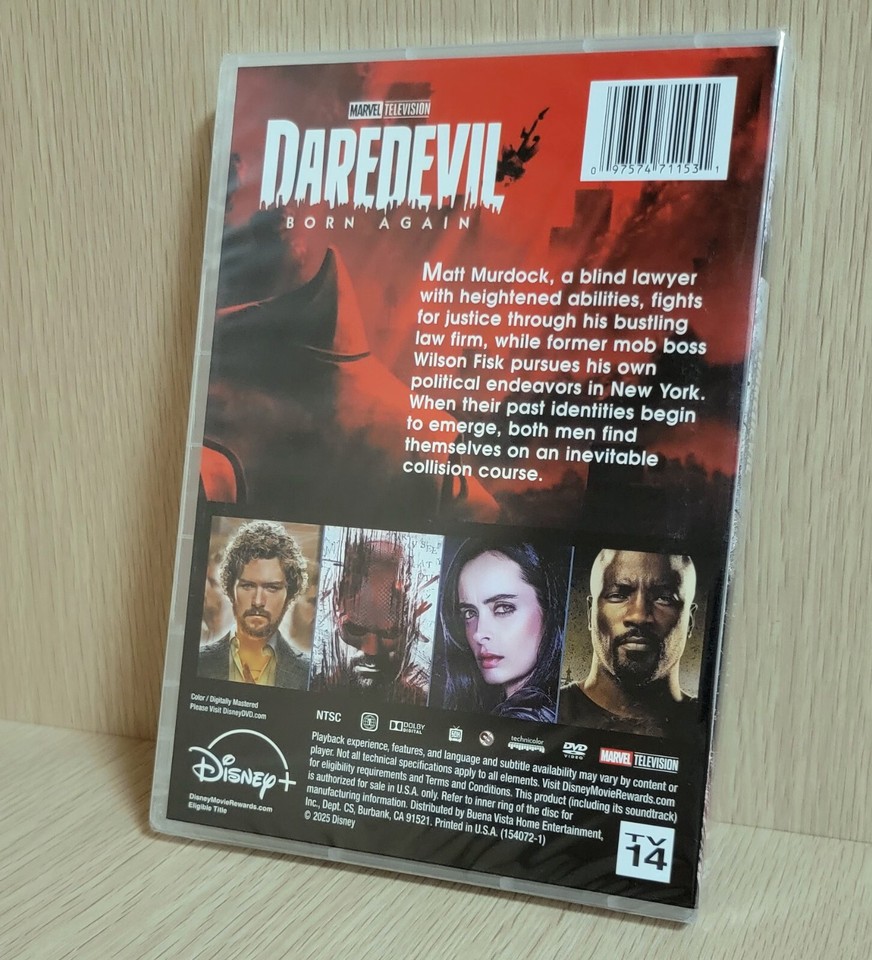 Daredevil: Born Again Season 1 (DVD 3-Disc) Box Set New | eBay UK