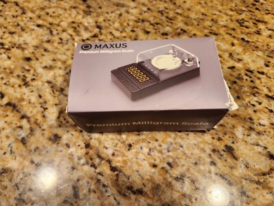 MAXUS Digital Milligram Scale 50g/0.001g, Compact Mg Scale with 20g ...