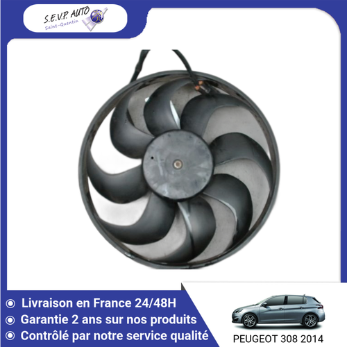🇫🇷 MOTEUR VENTILATEUR RADIATEUR PEUGEOT 308 ♻️ 9836638080 | eBay