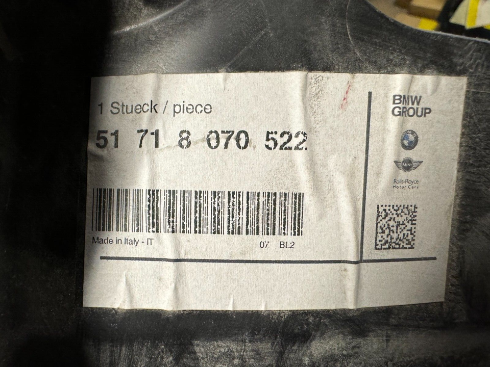 BMW M3 M4 G80 G82 WHEELHOUSING 8070522 51718070522 GENUINE 2022 Right ...