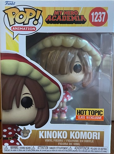 Funko Pop! My Hero Academia #1237 Kinoko Komori CLASS 1B Hot Topic ...