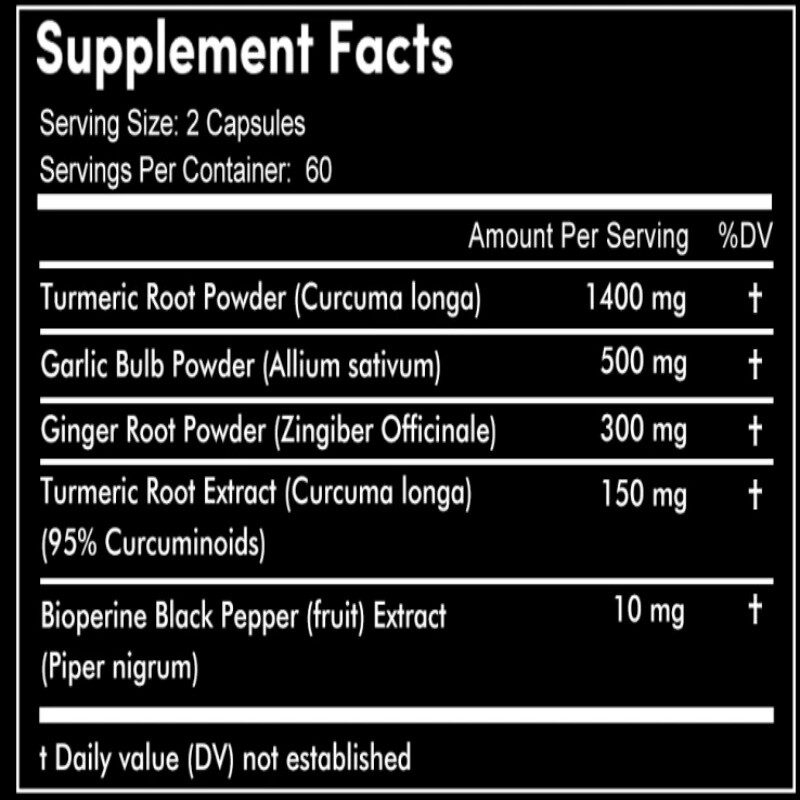 Turmeric Extract Turmeric Black Pepper Best Antioxidant 120 Capsules | eBay