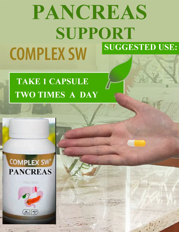 PANCREAS CLEANSE/REVITALIZER & DETOX FORMULA WITH PAPAIN ENZYME ...