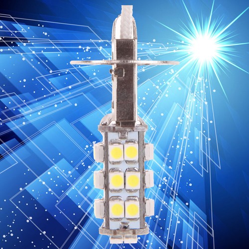 FE# Brand New 2Pcs 12V H3 26 3w SMD LED Cold White Car Fog Head Light ...