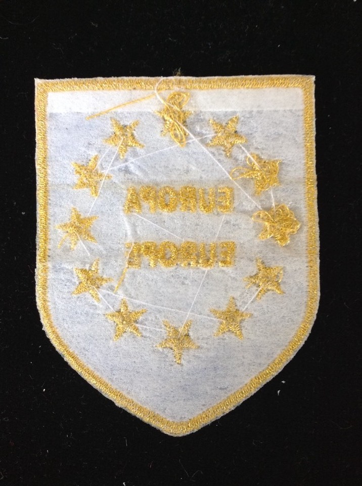 EUROPE EUROPA Embroidered Cloth Patch 59ZZ ex | eBay