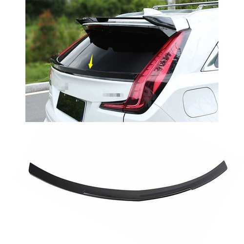 For Cadillac XT4 2019-2024 Black Rear Trunk Spoiler Middle Wing Flap ...