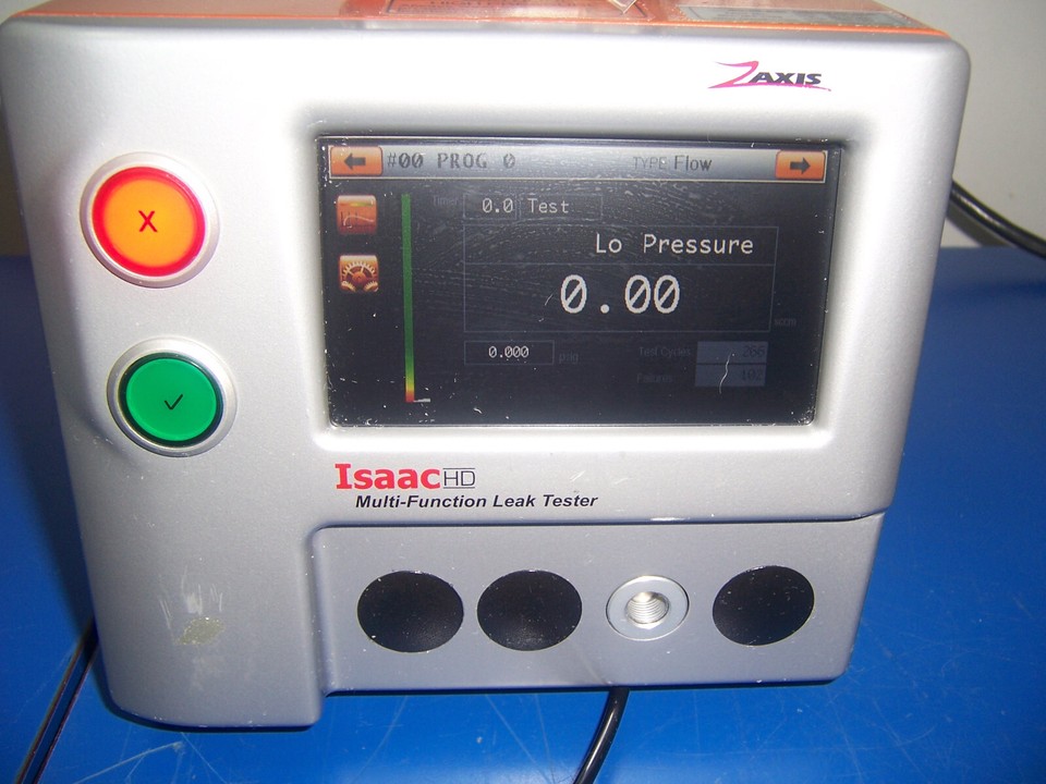 14808 Zaxis Isaac HD-PF multi-function leak tester 2 PSI pressure | eBay