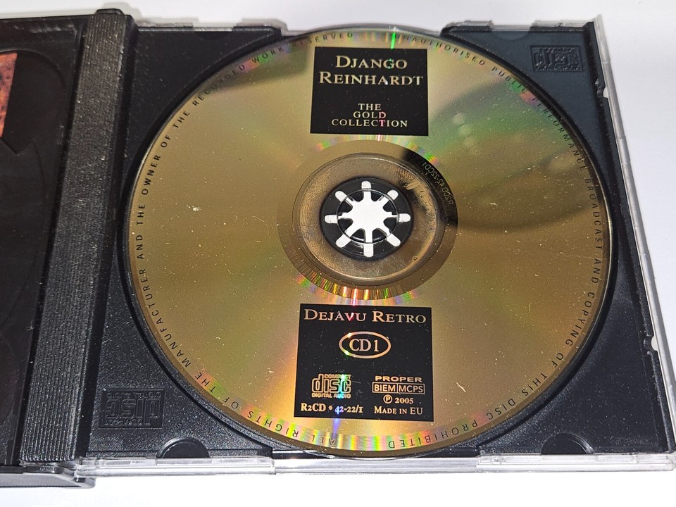 Django Reinhardt "Dejavu Retro Gold Collection" 2-Disc CD Collection ...