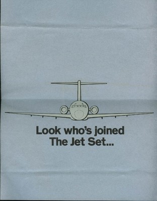 Standard Airways Joins the Jet Set DC-9 airline folder mailer 1960s | eBay