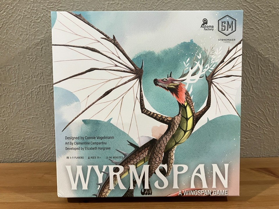 WYRMSPAN - A WINGSPAN GAME, Dragon Board Game, Stonemaier, Elizabeth ...
