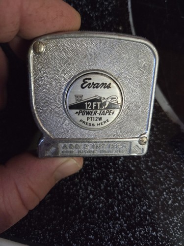 Vintage Evans Tape Measure | eBay