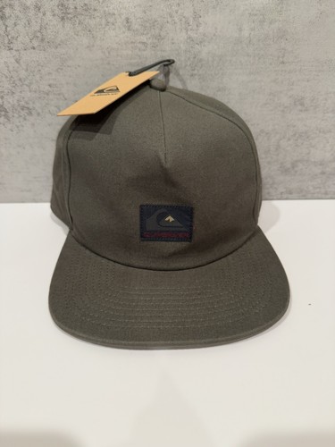 Quicksilver Dinkum Hat Cap Snapback DarkOlive Green Thyme Baseball Topi ...