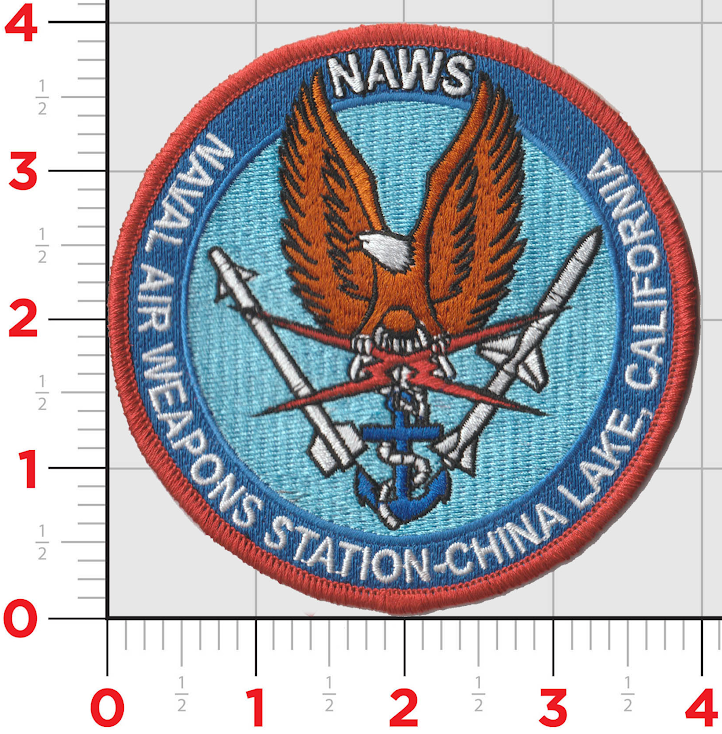 Officially Licensed US Navy NAWS-China Lake Patch | eBay
