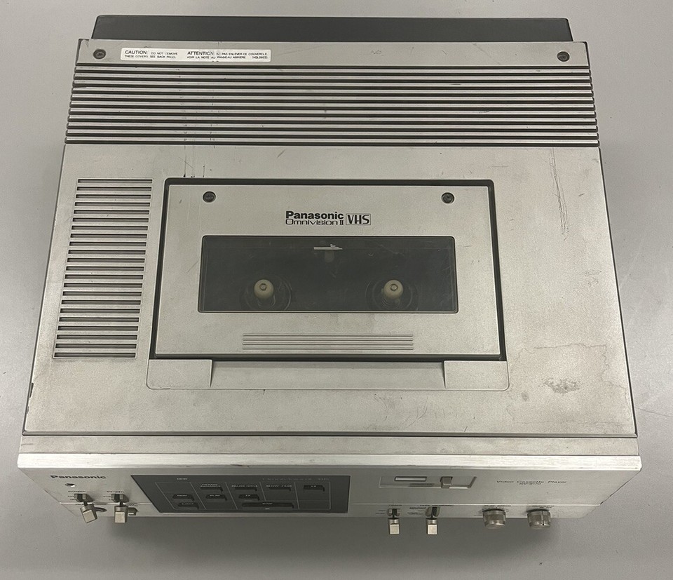 Panasonic NV-8170 Vintage Top Loading VHS Tape Player | eBay