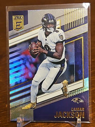 2022 Panini Donruss Elite Football Lamar Jackson Base Card No.13. BAL ...