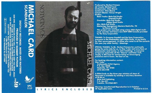 Michael Card - Scandalon - Used Cassette | eBay