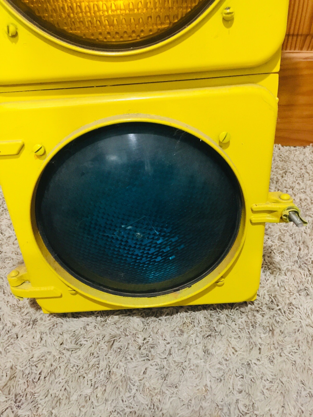 Vintage Eagle Signal Traffic Light 3 Light Signal 34” Tall Works Man ...