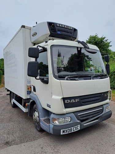2008 Daf LF45.160 with Solomon Refrigerated Body and Triple Rear Doors ...