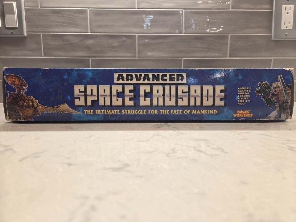 Advanced Space Crusade Board Game 1990 Games Workshop INCOMPLETE READ ...