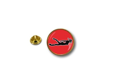 pins pin's flag badge metal lapel hat button flag scuba diver dive padi ...