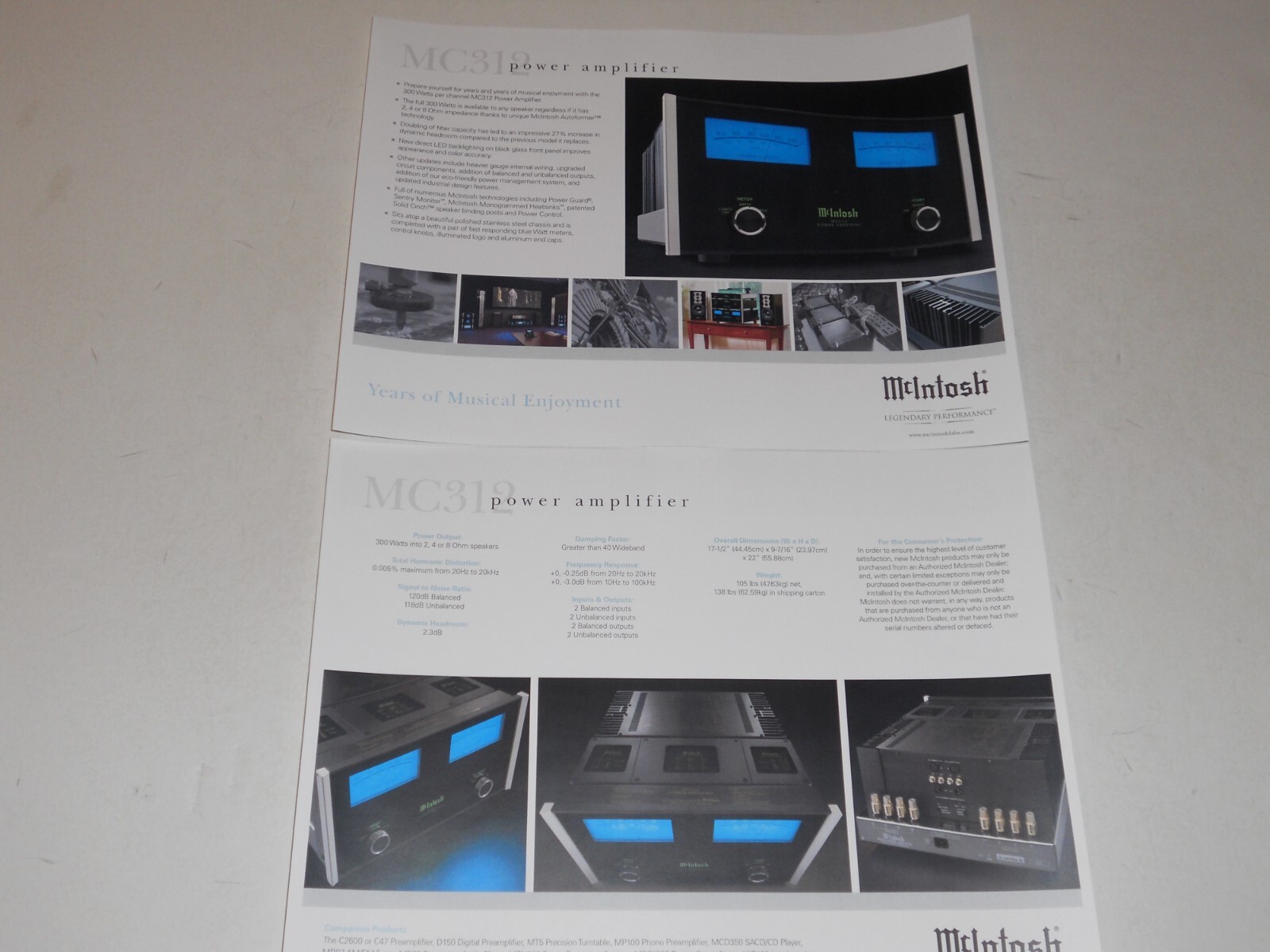 McIntosh MC312 Used Price | HifiZero