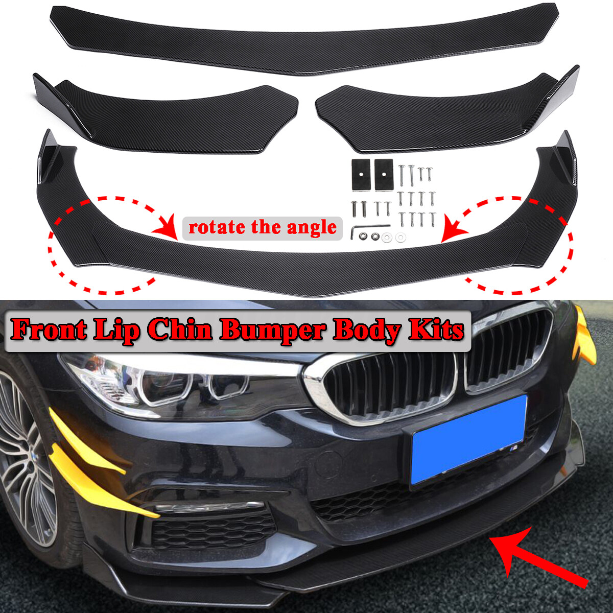 Has anyone installed an ebay universal front splitter?