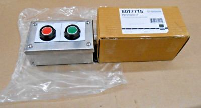 NEW RITTAL PB02305S14 STAINLESS STEEL 304 2 HOLE PUSHBUTTON ENCLOSURE ...
