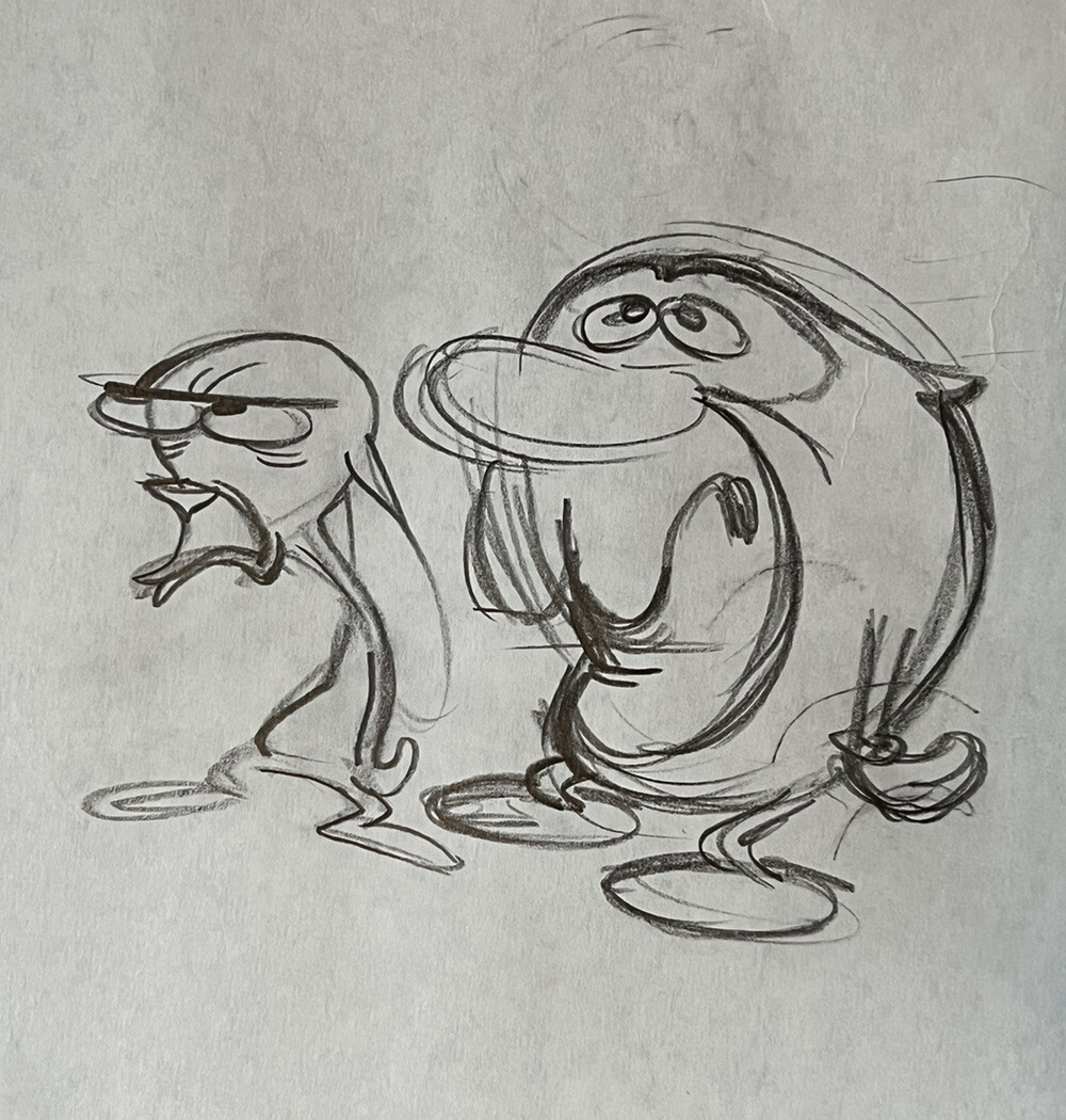 Ren Og Stimpy Tegninger