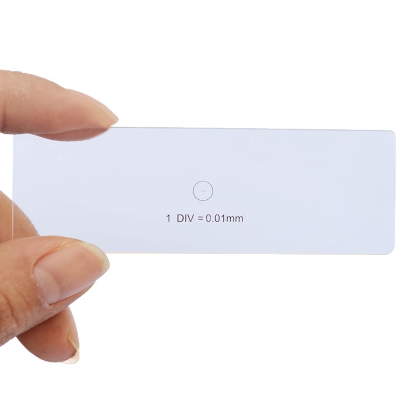 Stage Micrometer Ocular Reticle Eyepiece Calibration Ruler Slides DIV 0 ...