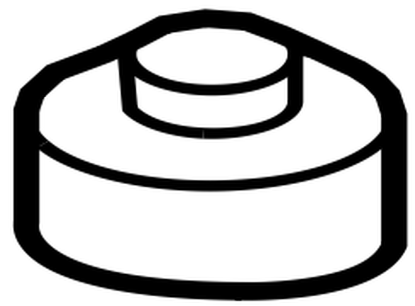 4013A426 Mitsubishi Bushing, fr susp lwr arm 4013A426, New Genuine OEM ...