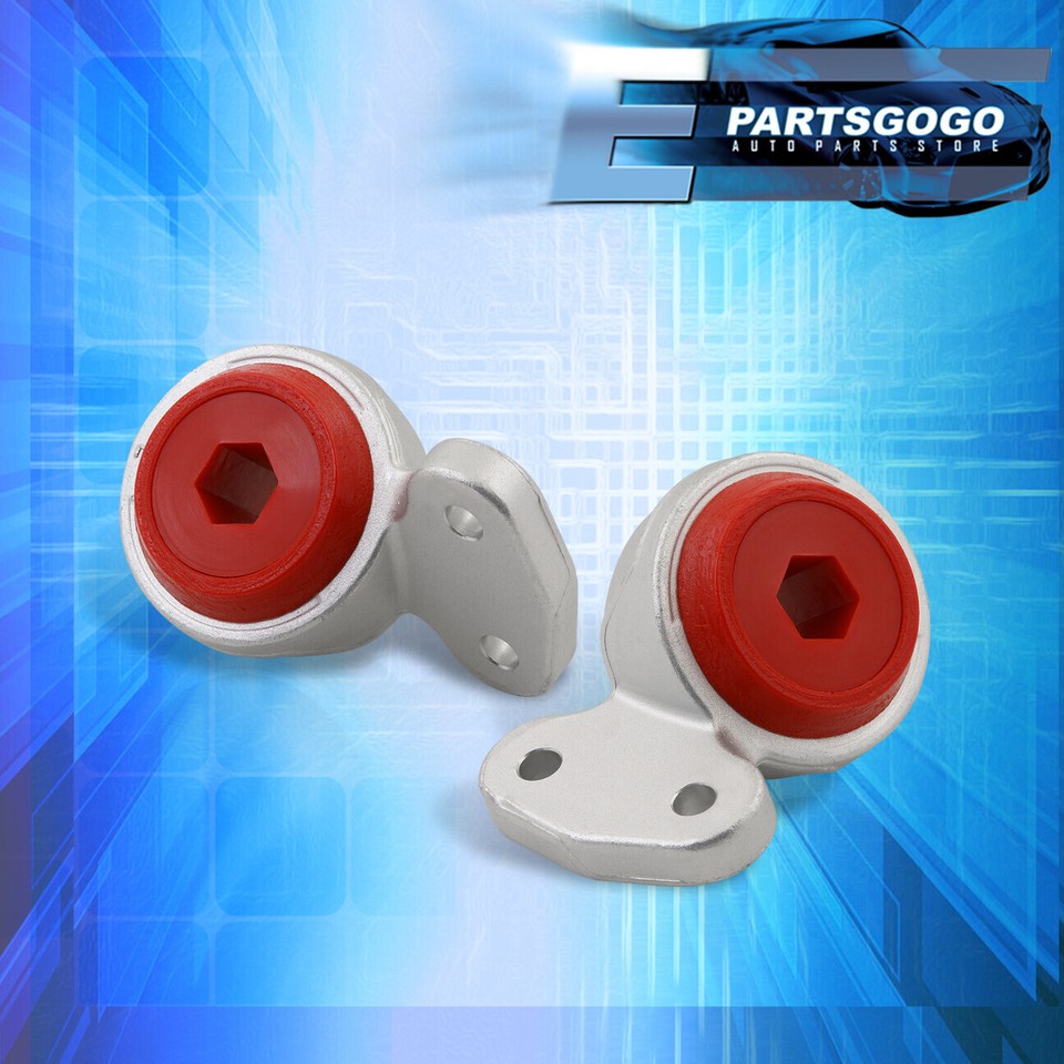 For 99-06 BMW E46 E85 325i 330i Z4 2 Red Polyurethane Front Control Arm ...