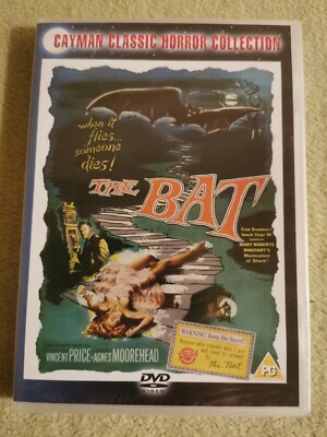 The Bat (DVD, 1959 film, Vincent Price, New & Sealed - slight damage to ...