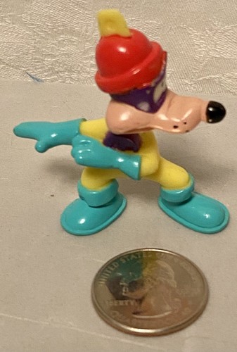 Vintage 1992 Disney Dark Wing Darkwing Duck ~ Megavolt ~ 2" PVC Figure ...