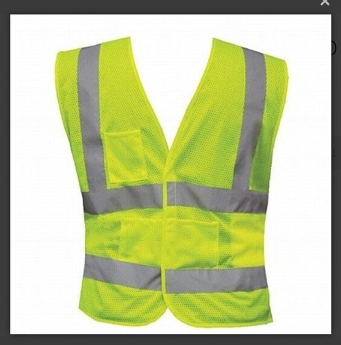 Forester VEST 12 POCKETED MESH VEST, HI-VIz yellow color, Size XL, # ...