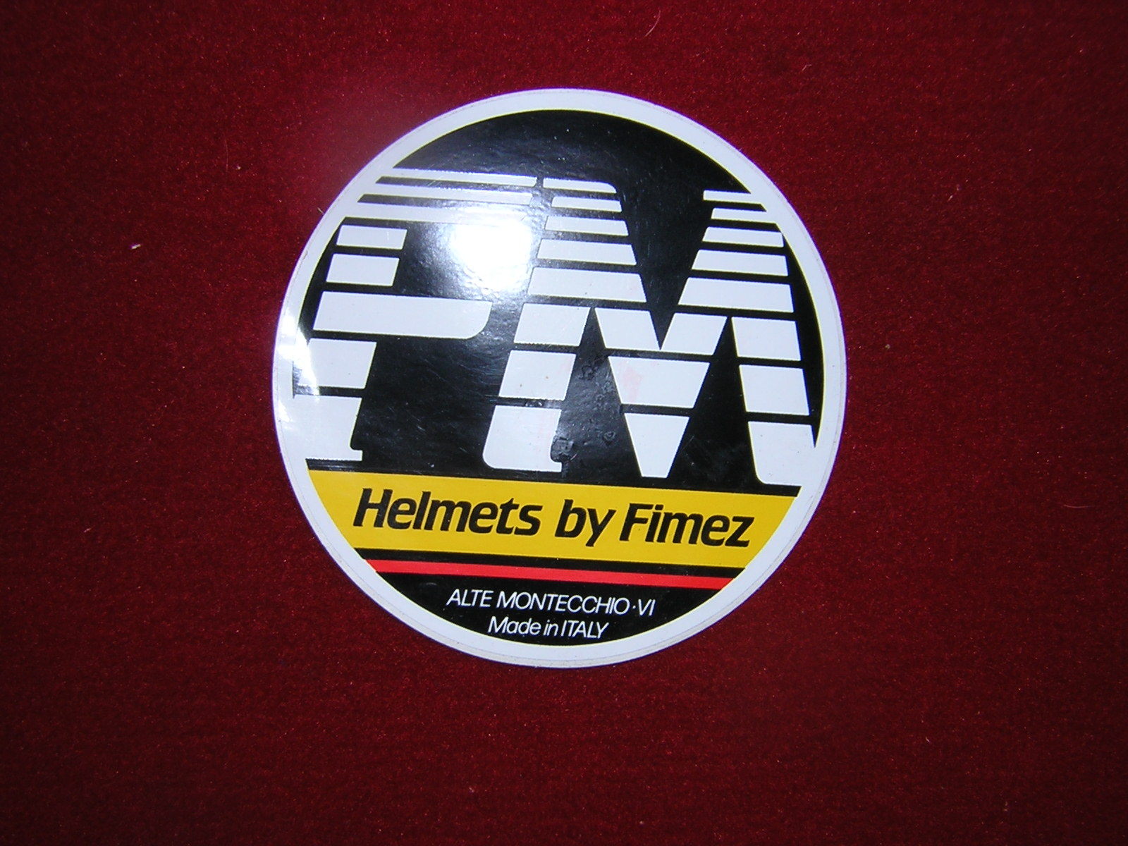 FM Helmets Sticker. 9cm OD. New | eBay UK