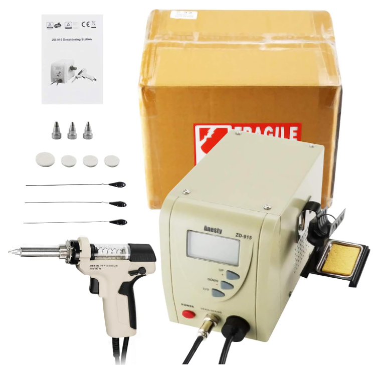 Pro Digital Vacuum Desoldering Station Professional Removal Rework ...