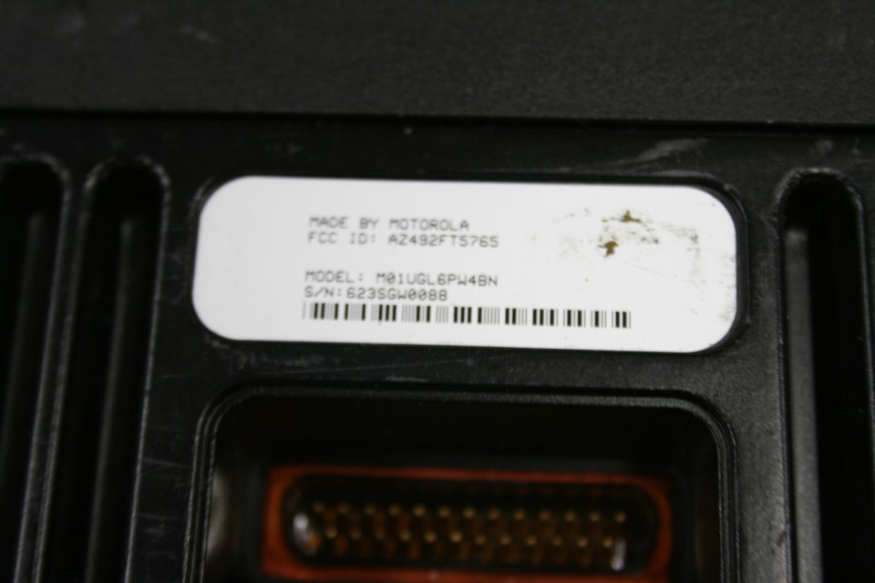 Motorola MCS2000 Digital Two-Way Mobile Radio M01UGL6PW4BN | eBay
