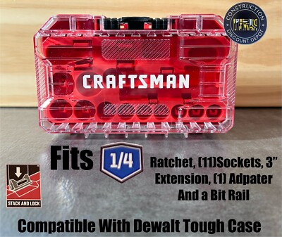 New Craftsman TOUGH CASE Modular STACKABLE Organizer With Removable ...