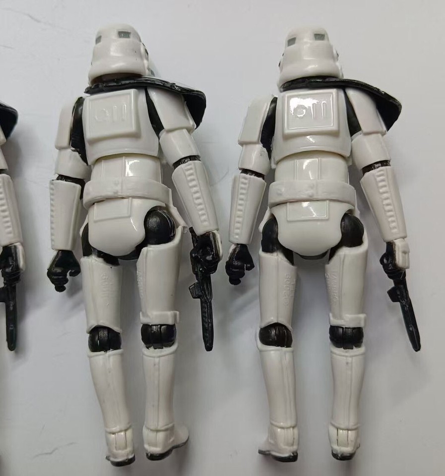 lot of 5 Hasbro Star Wars Stormtroopers action figure w gun 3.75" | eBay