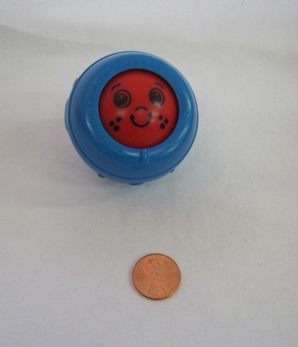 Fisher Price Roll Around Ball ~ Roll-A-Round Blue Boy Ball Toy Ride-A ...