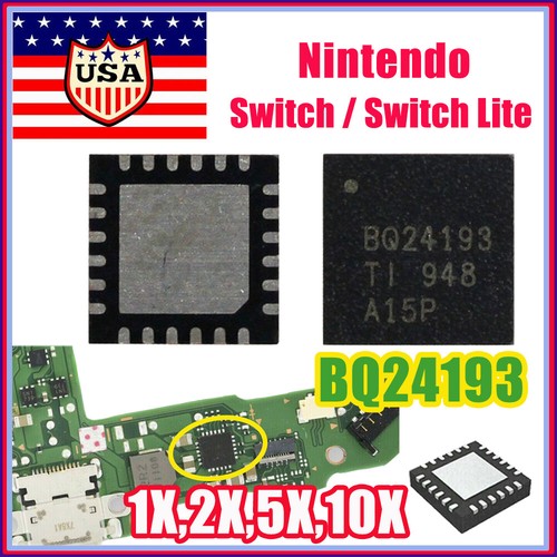 Motherboard Battery Power IC Chip BQ24193 For Nintendo Switch / NS Lite ...