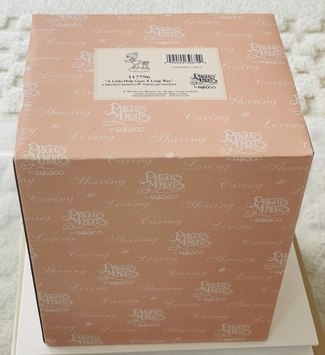 Precious Moments 117796 “A Little Help Goes A Long Way Ice Skating ...