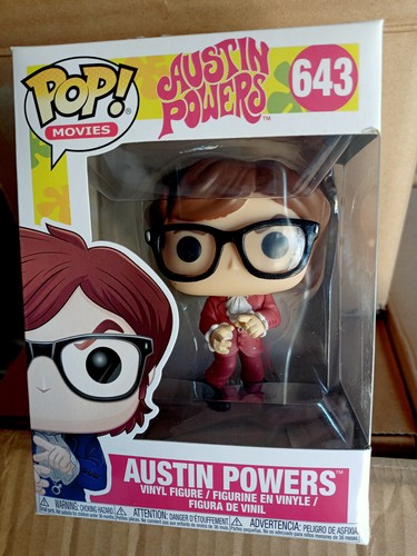 EN STOCK - FUNKO POP AUSTIN STRIPED EXCLUSIVE AUSTIN POWERS | eBay