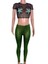 Exotic Black Fishnet Net Sequin Starfish Mermaid Crop Top Raver ...