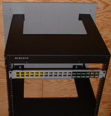 8U Data Rack RackMount Kit 20in DEEP w/ Accessories Patch Panel | eBay