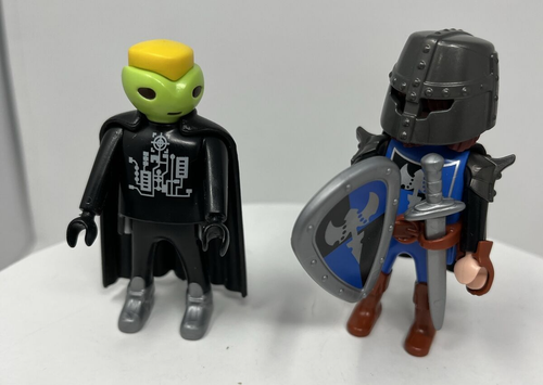 Playmobil Knight and Alien Figures | eBay